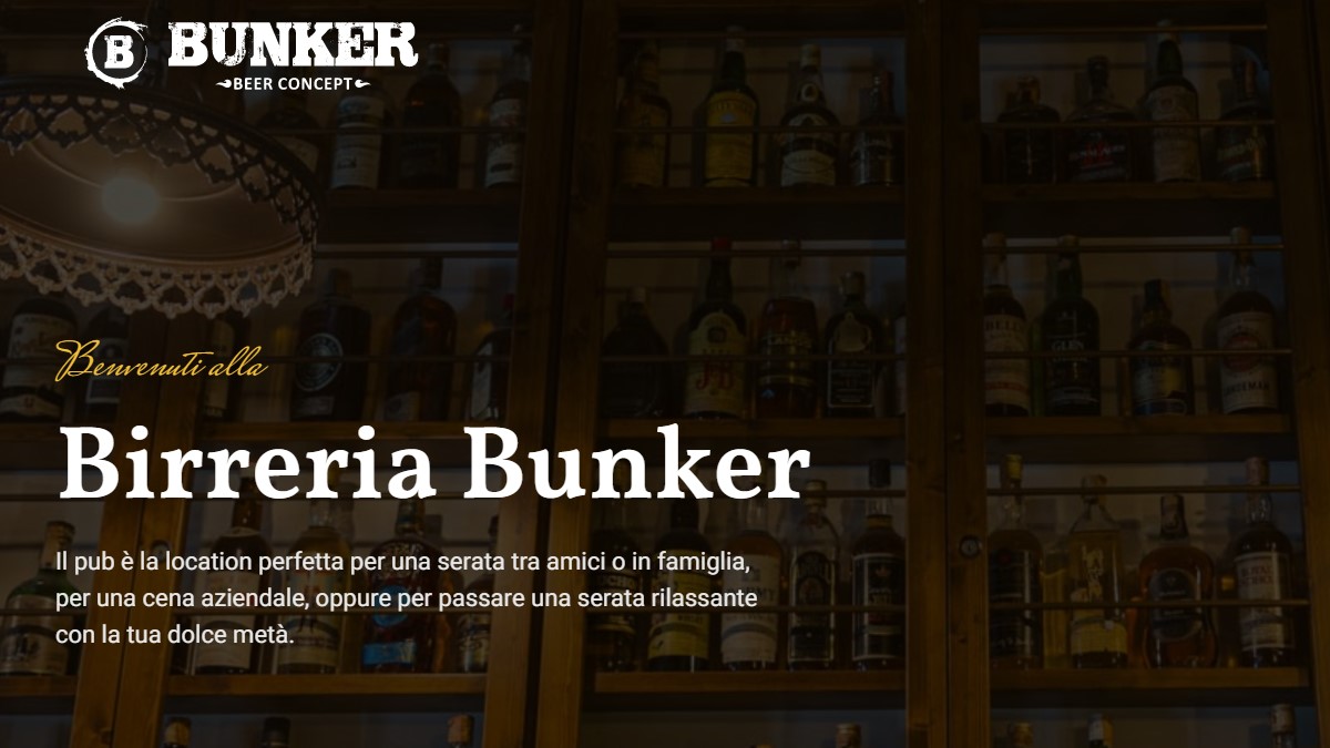 Reservations - Birreria Bunker - Beer and Whiskey